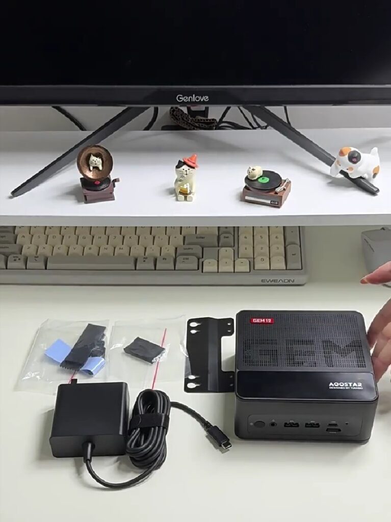 Chính hãng AOOSTAR GEM12 Pro Max 8845HS 6900HX OCULINK USB4